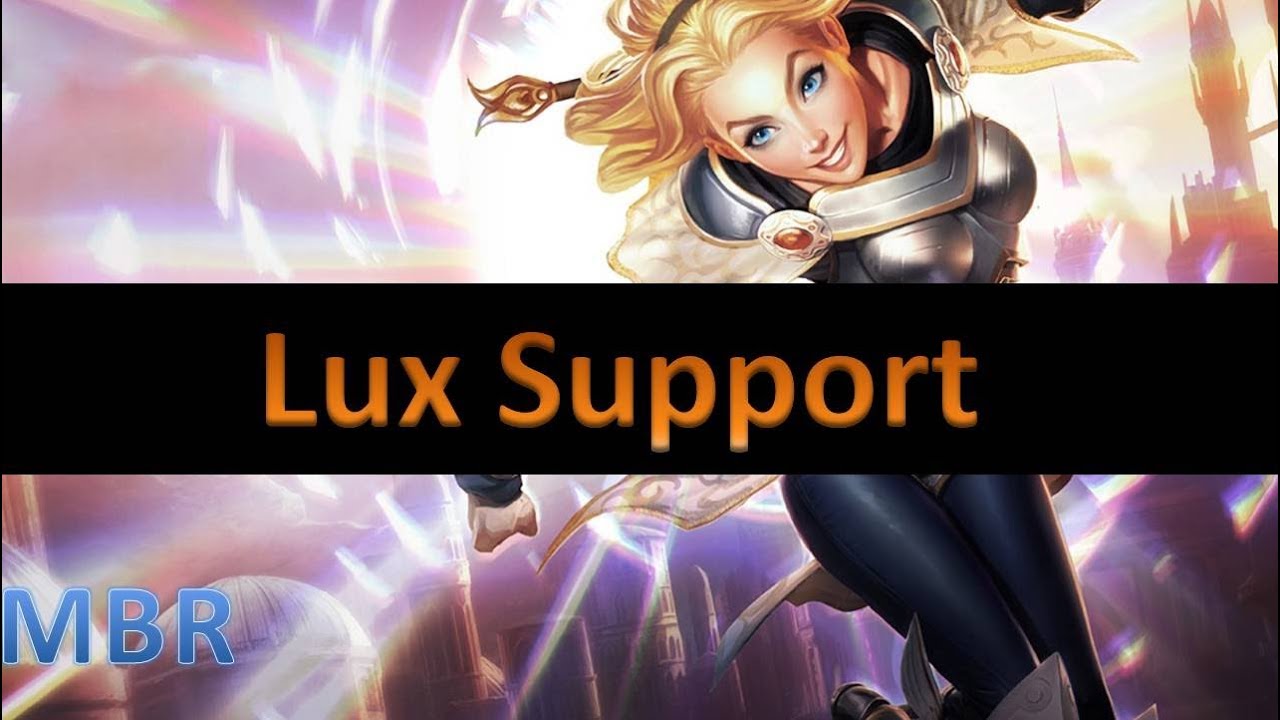 League of Legends - Lux Support Gameplay - HD - YouTube