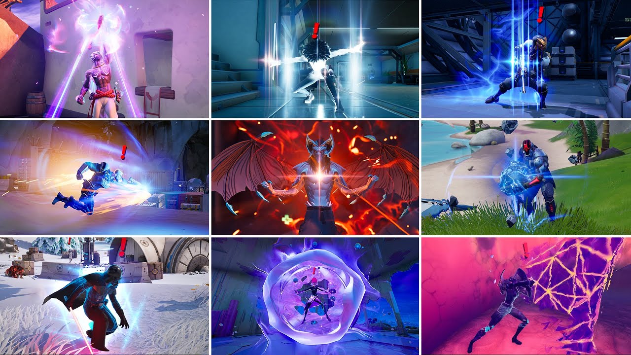 Evolution of All Special Abilities of Mythic Bosses in Fortnite (Season ...
