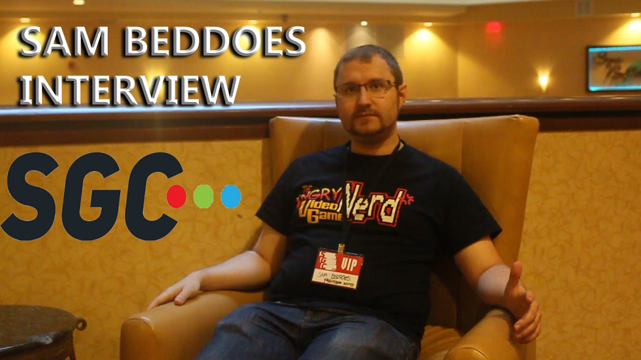 SGC 2015 - Sam Beddoes - Interview from FreakZone Games - YouTube
