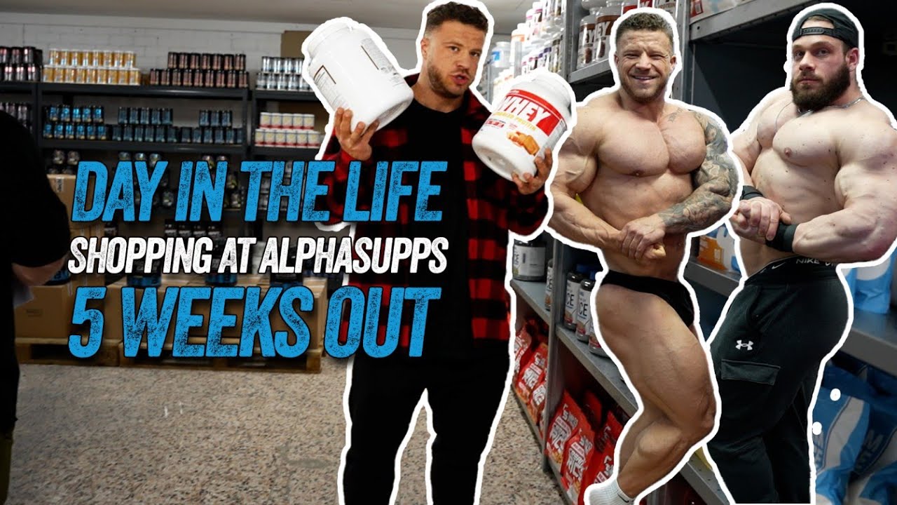 5 Weeks to go, Training with IFBB PRO Siem Goossens - YouTube