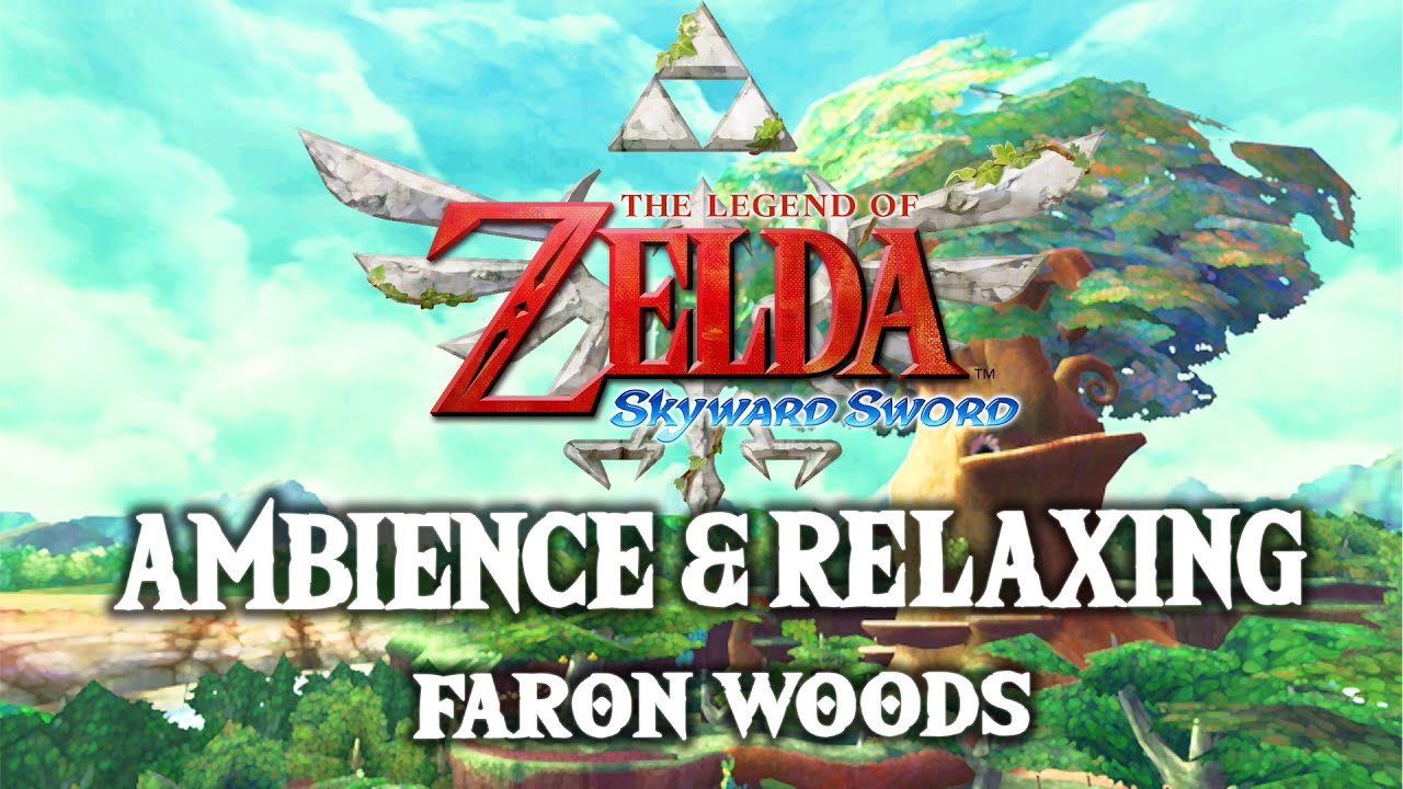 The Legend of Zelda: Skyward Sword • Ambience Faron Woods • 4K - YouTube