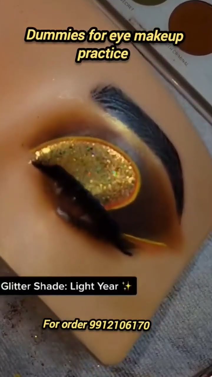 eye makeup practice dummies, synthetic hair dummies ,face makeup ...