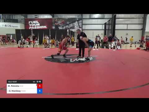 70 Kg Round Of 64 - Michael Petrella, Ohio Vs Daniel Manibog, Cowboy ...