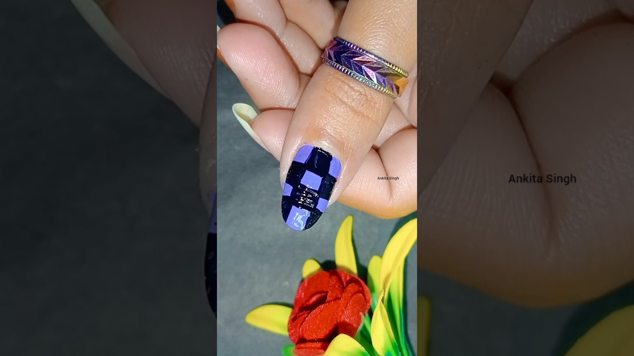 BTS boxing nailart design💅💜 #nailart #nails #youtubeshorts #shorts # ...