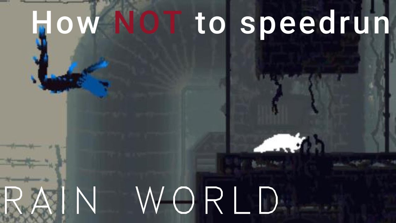 How NOT to speedrun | RAIN WORLD | The Survivor: Walkthrough part 1 ...