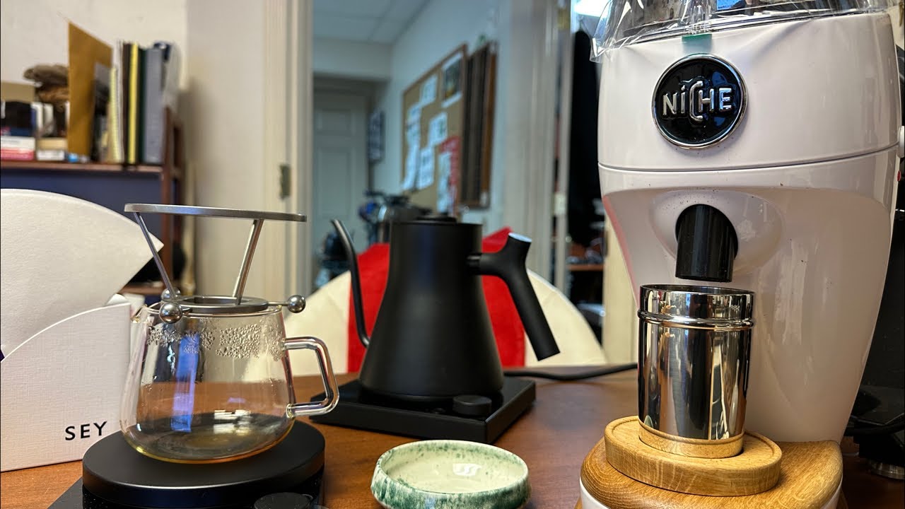 Live Demo | Niche Duo Grinder with P70 Pour Over Brewer - YouTube