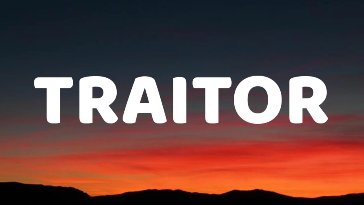 Olivia Rodrigo - traitor (Lyrics) - YouTube