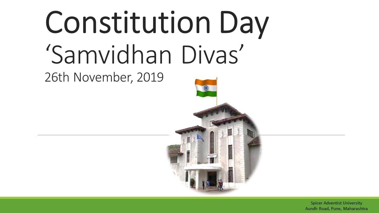 Constitution Day 26th November 2019 - YouTube