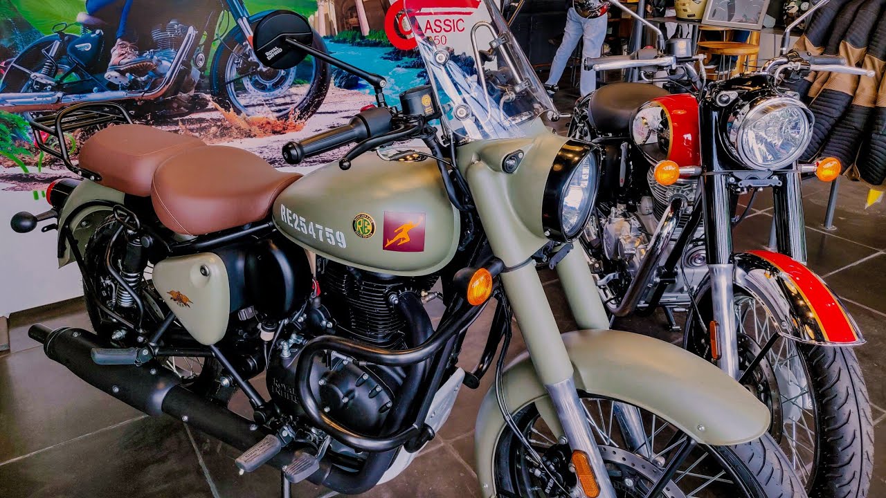 2021 Royal Enfield Next Gen Classic 350 Signals Marsh Grey Full Review ...
