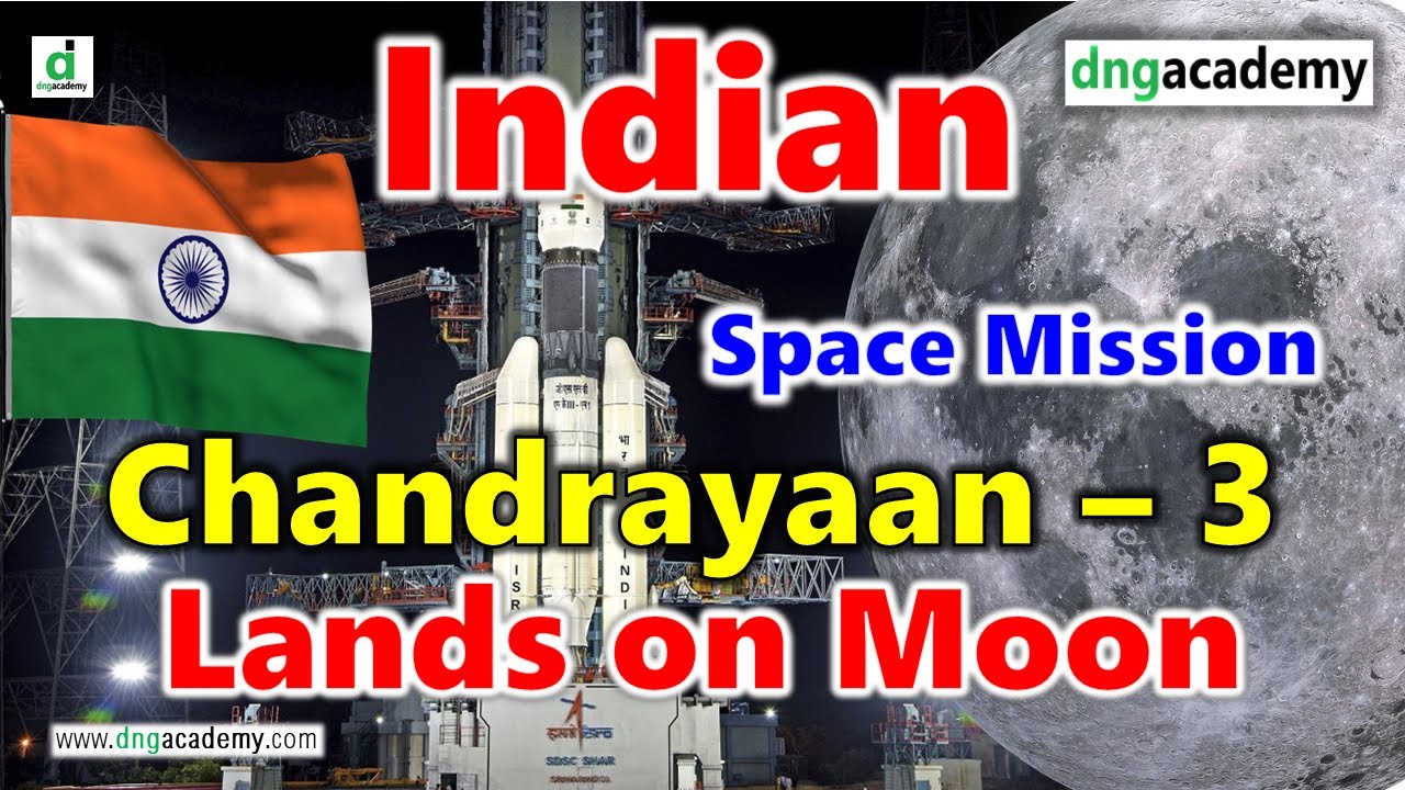 Chandrayaan 3 Landed on Moon | ISRO | Indian Moon Mission | Space ...