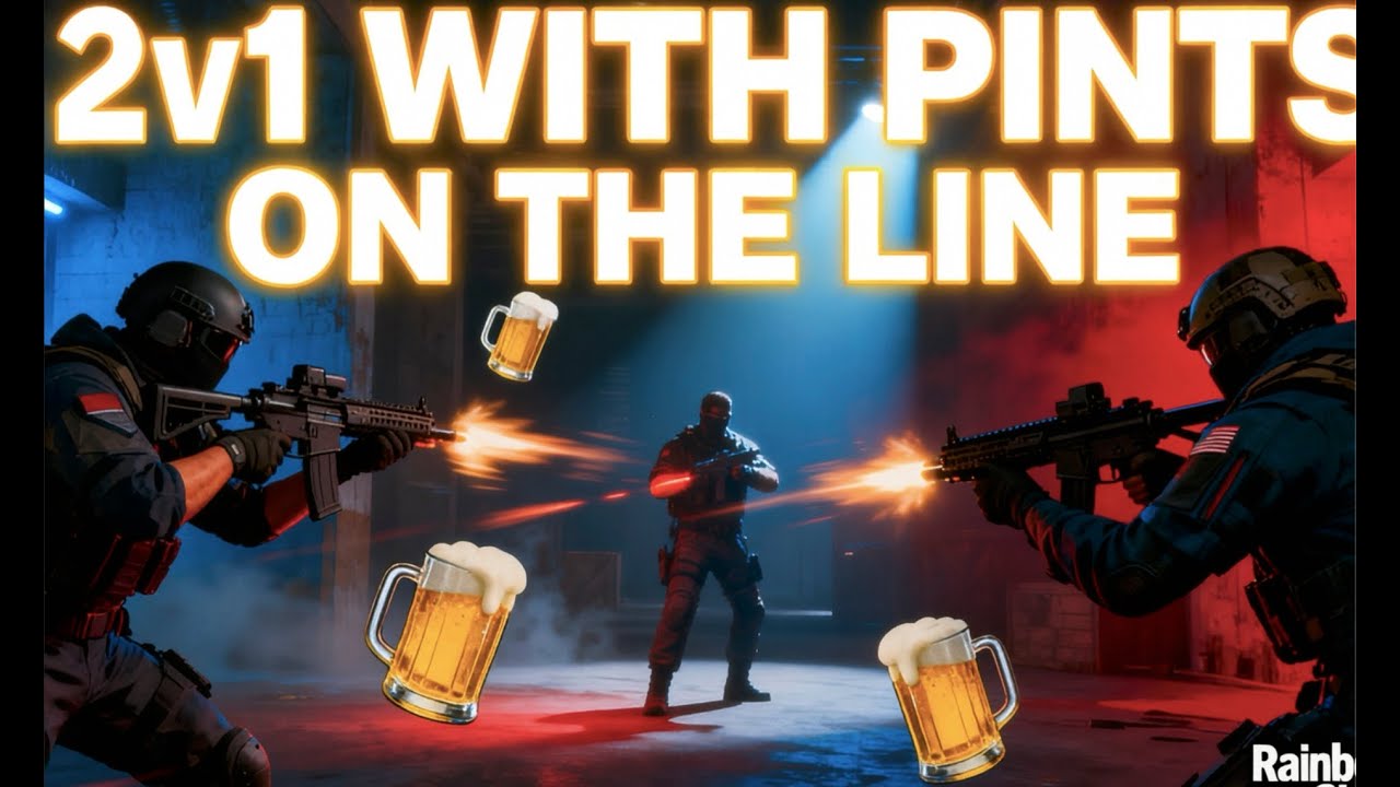 2v1 with PINTS on the line! - YouTube