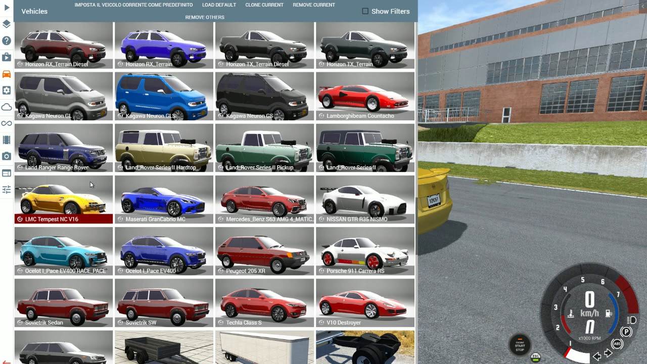 Le mie macchine di Automation-BeamNG.drive #1 - YouTube