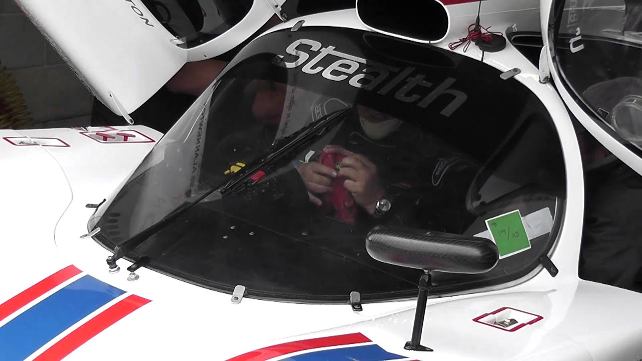 Alan Newton Stealth B6 FIA GT1 Oulton Park Tue 19 Oct 2010 - YouTube