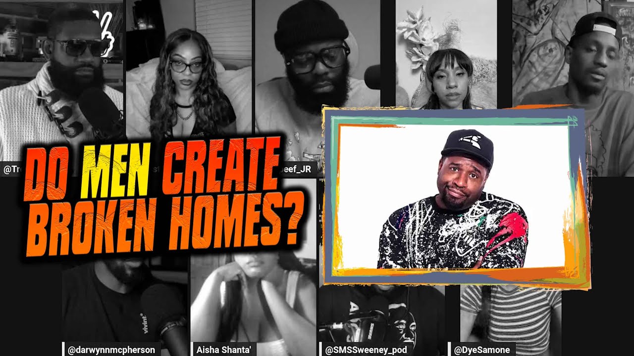 Corey Holcomb SPARKS Outrage, Men Can’t Create Broken Homes - YouTube