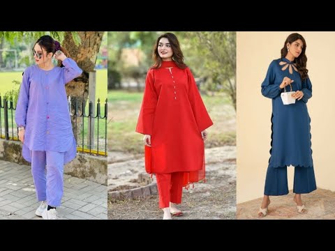 Plain Outfit Ideas for Girls | Elegant & Stylish Looks on Budget - YouTube