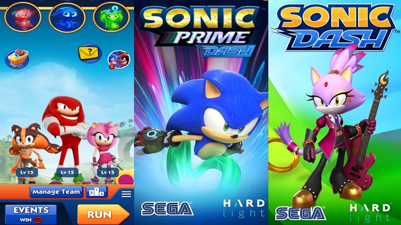 Sonic Boom 🆚 Sonic Prime Dash 🆚 Sonic Dash Vs All Bosses Zazz Eggman ...
