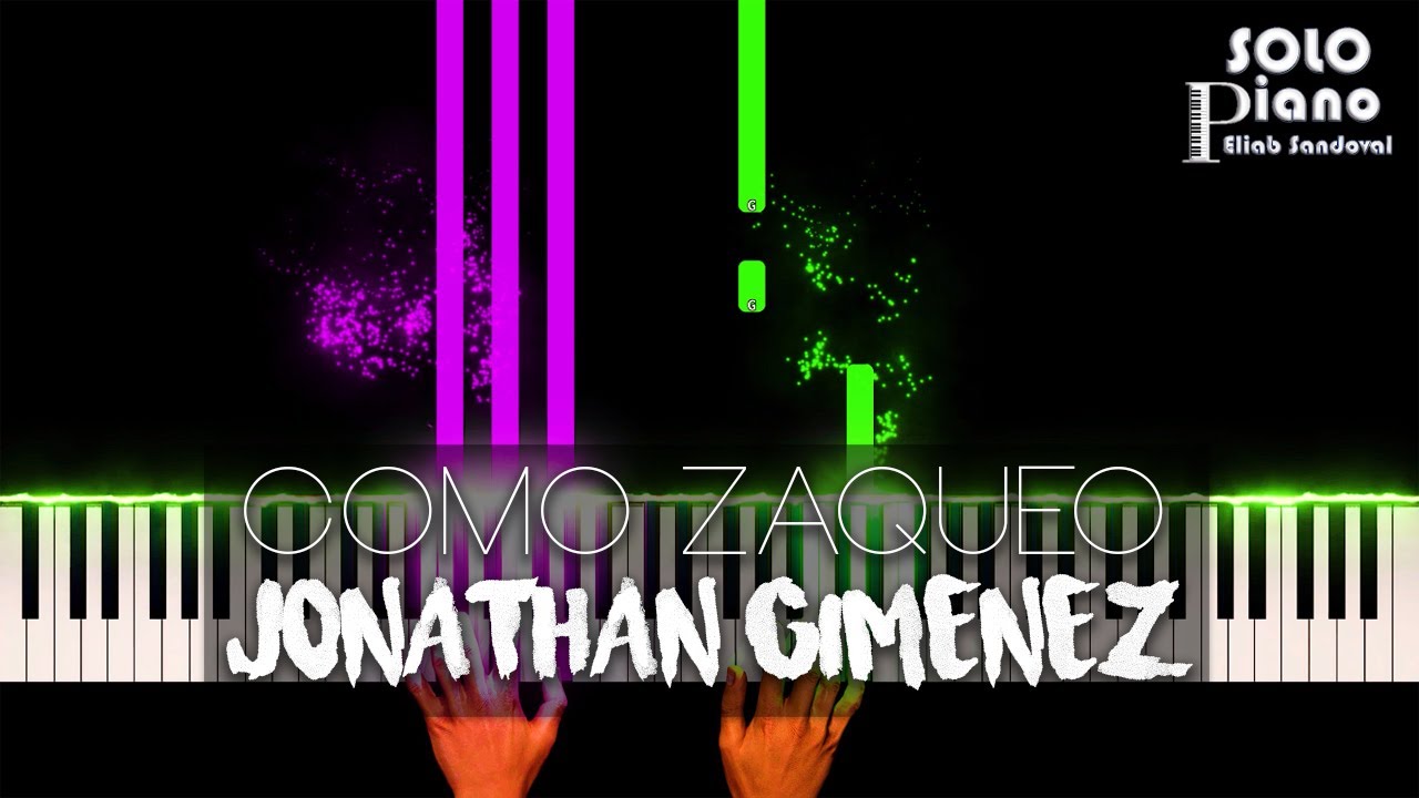 Como Zaqueo (Haz un Milagro en Mi) - Jonathan Giménez | Easy Piano ...