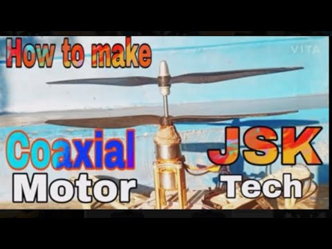 How to make coaxial motor by JSK Tech - YouTube
