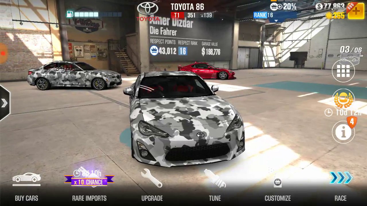 CSR2 how to beat t1 boss and win boss car with toyota 86 - YouTube
