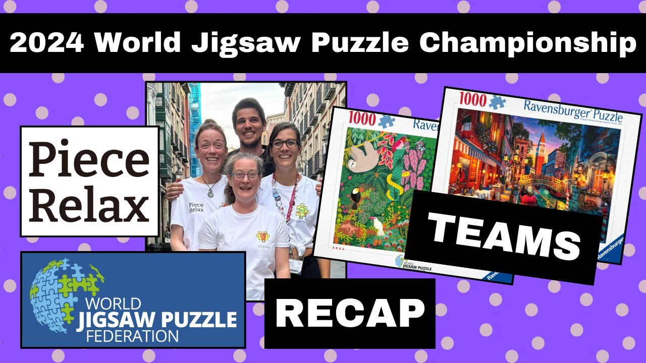 TEAMS Speed Puzzling Competition - 2024 World Jigsaw Puzzle ...