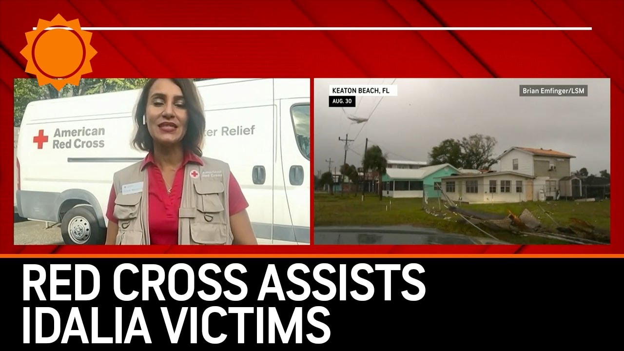 Red Cross volunteers assist with post-Idalia recovery | AccuWeather ...