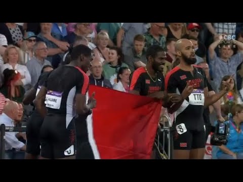 Splendiferous Performance By Trinidad and Tobago Men, Gold in 4x400 and ...
