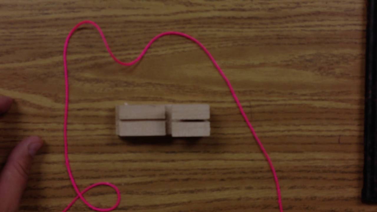 Tutorial - how to tie a line on a line block - YouTube