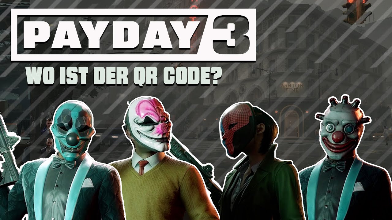 Wo ist der QR Code? | 03 | PAYDAY 3 - YouTube