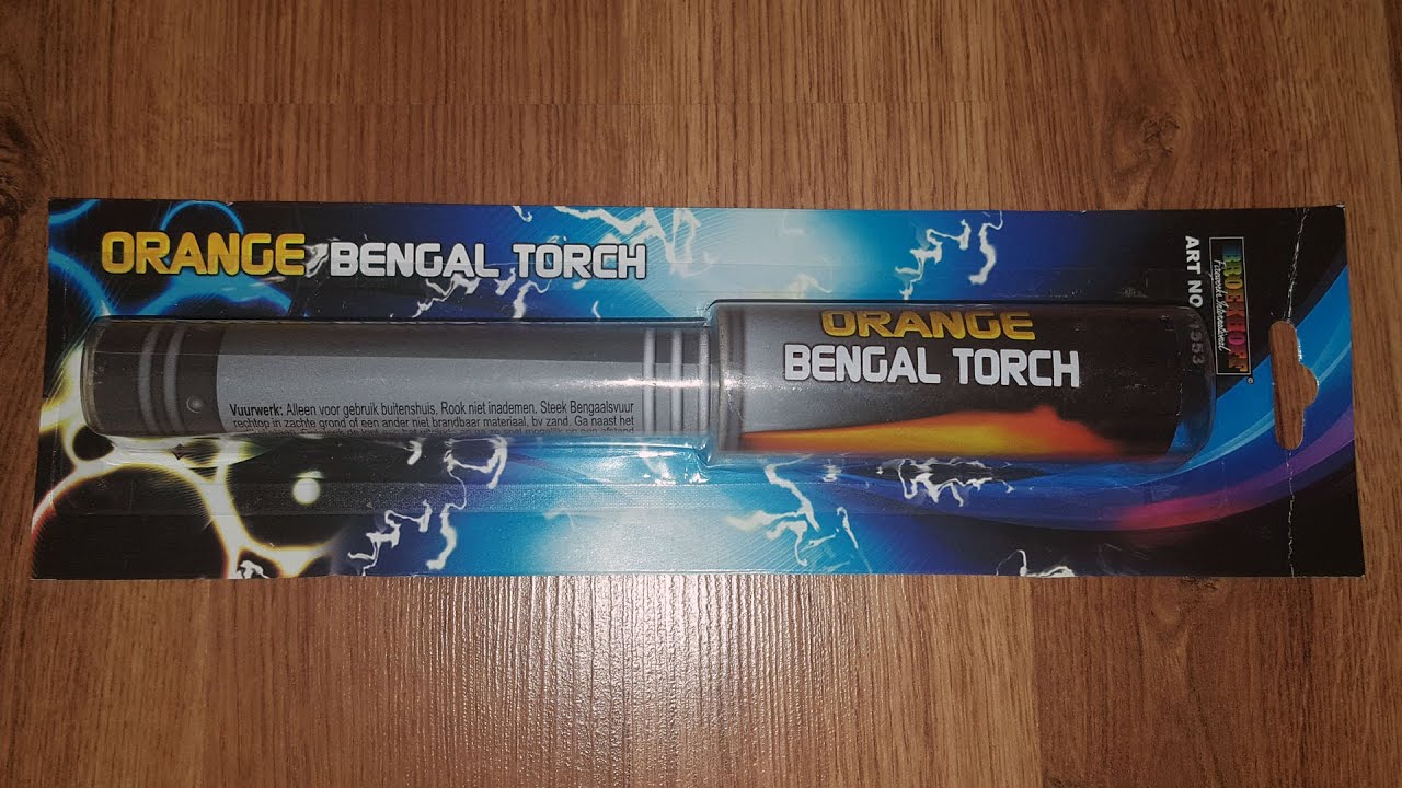 Broekhoff Orange Bengal Torch - YouTube