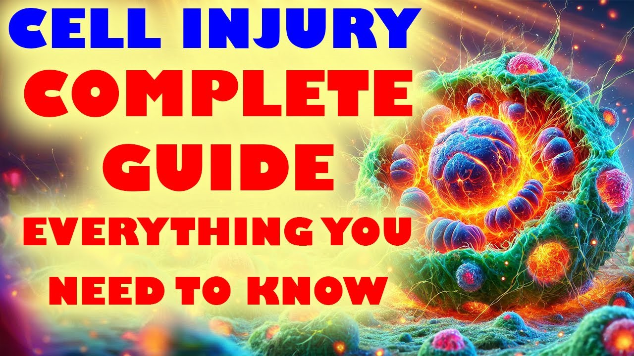 Cellular Injury Pathophysiology: What Causes Cell Damage? 🩸 High-Yield ...