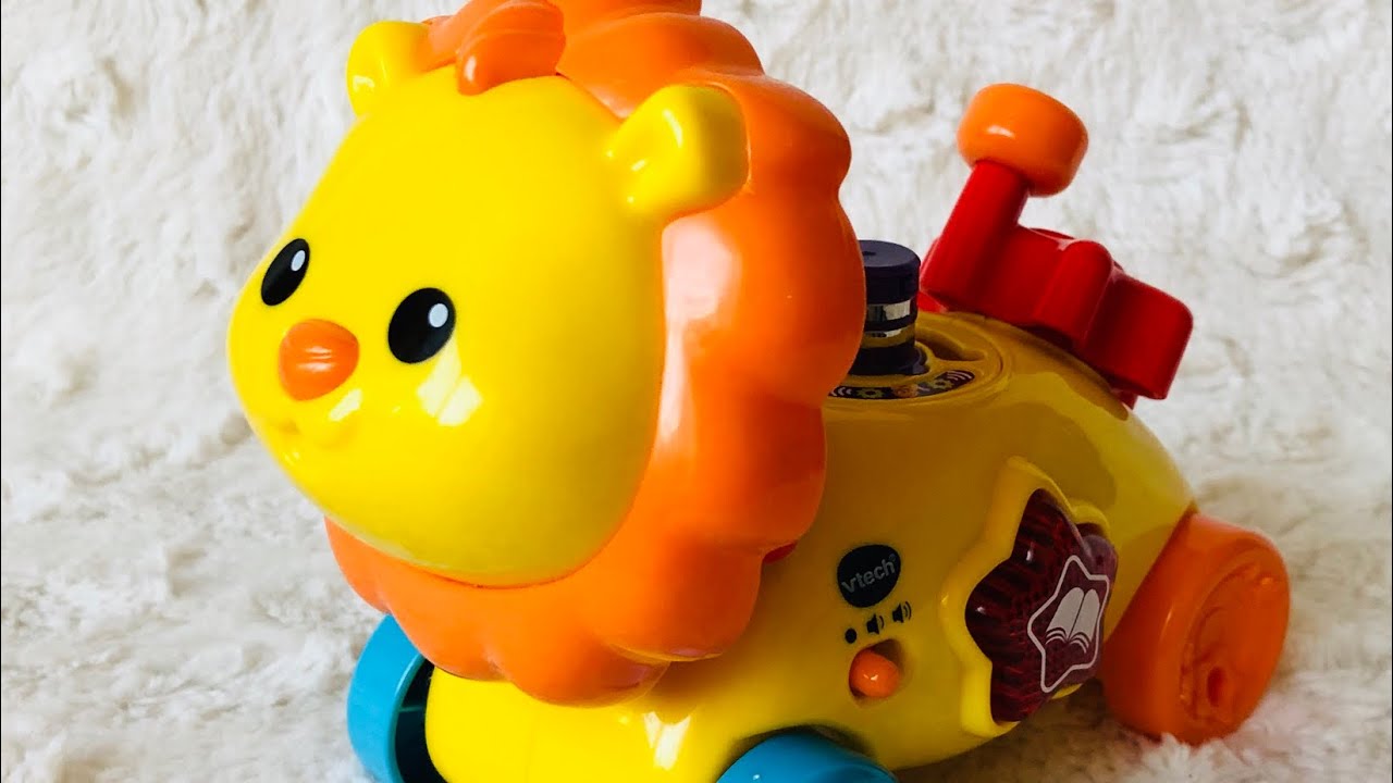 VTech GearZooz GearBuddies Lion & Mouse / Leu interactiv Vtech - YouTube