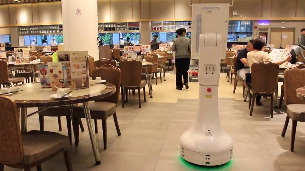 Service Robot for Restaurant - YouTube