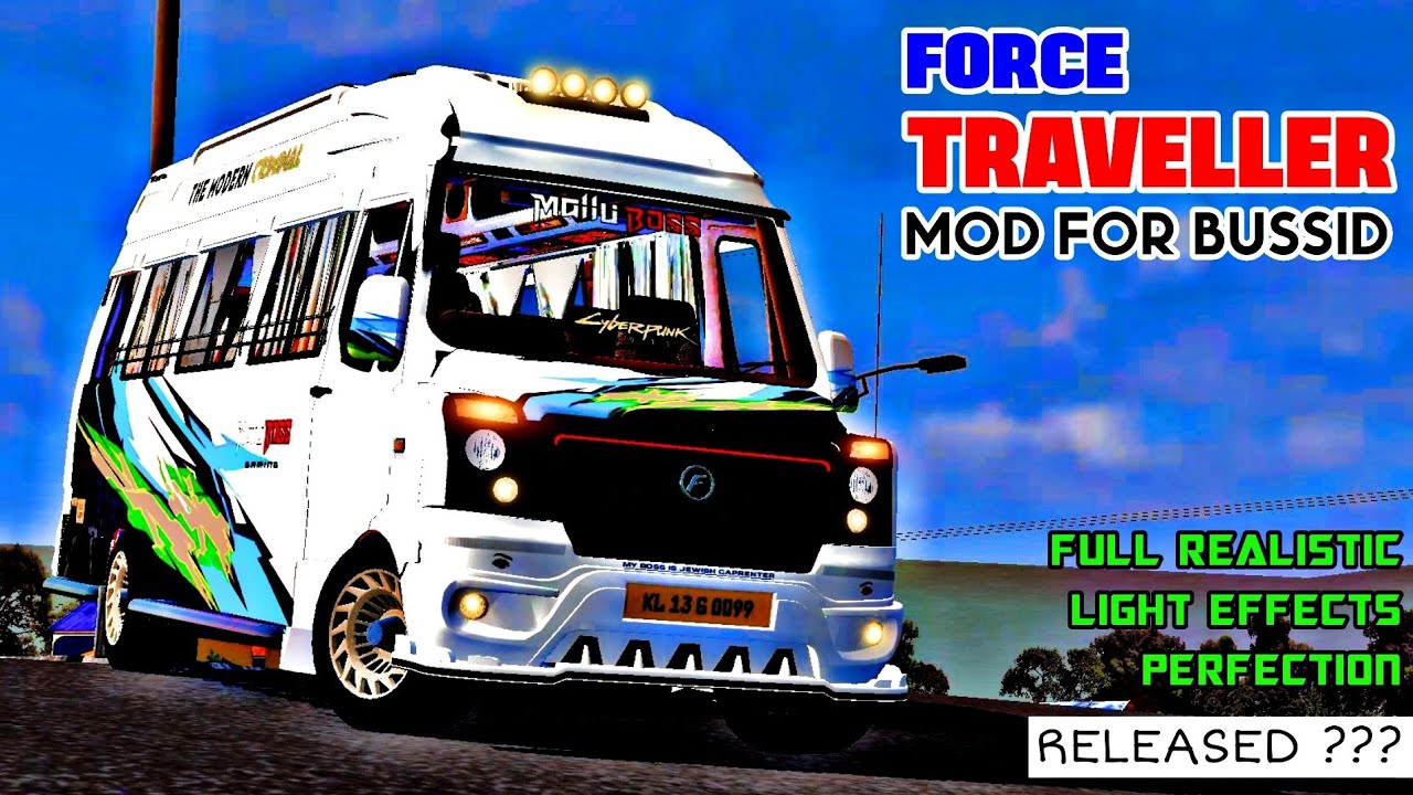 FORCE TRAVELLER MOD FOR BUSSID | TRAVELLER MOD | BUSSID TRAVELLER MOD ...