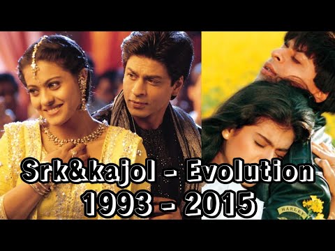 Shahrukh khan & Kajol - Evolution (1993-2015)