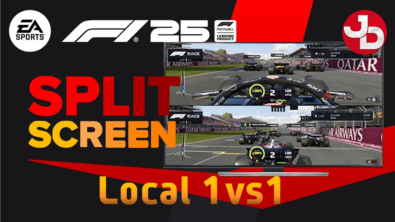 F1 25 | Local Split-Screen 1vs1 | PC gameplay - YouTube