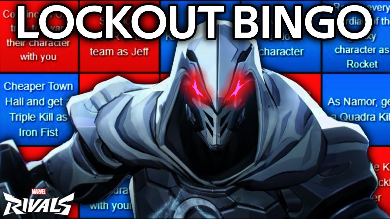 MARVEL RIVALS, But We’re Playing BINGO for Some Reason - YouTube