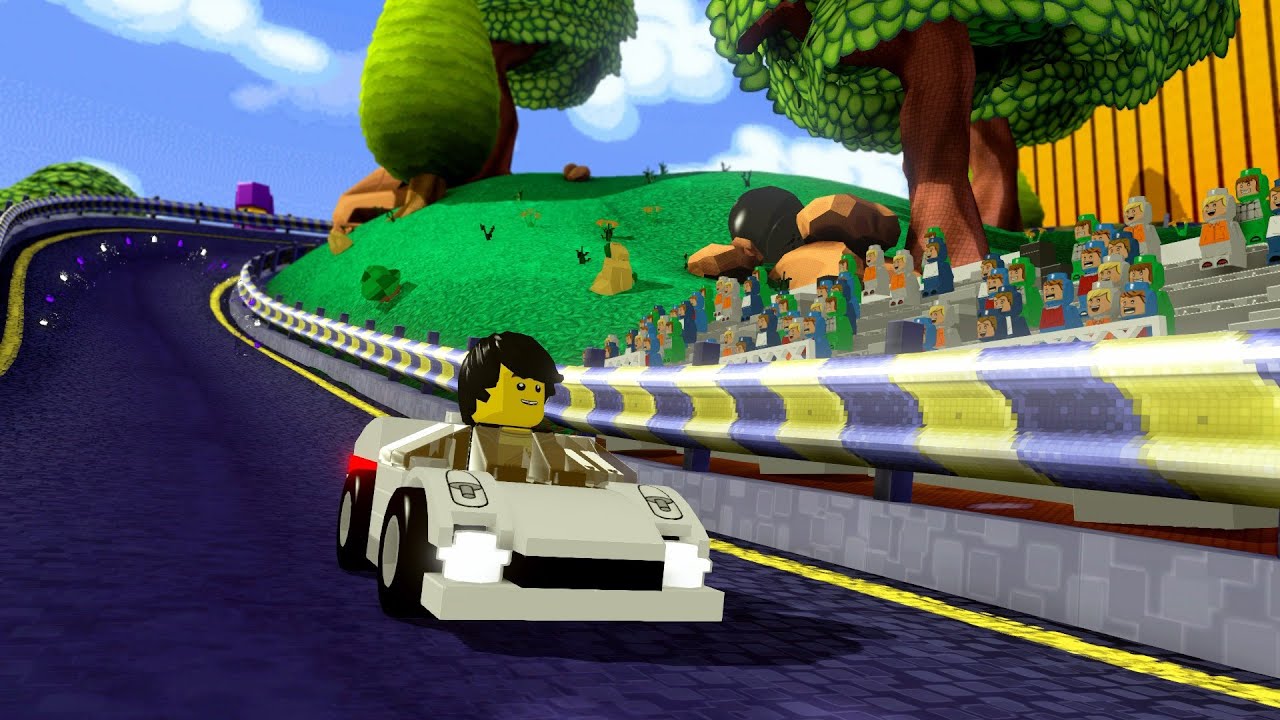 LEGO Dimensions Official Midway Arcade Level - YouTube