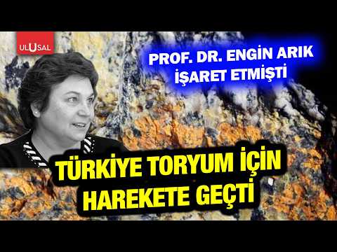 Engin Arık işaret etmişti! Türkiye toryum için harekete geçti | Serdar Aliçavuşoğlu