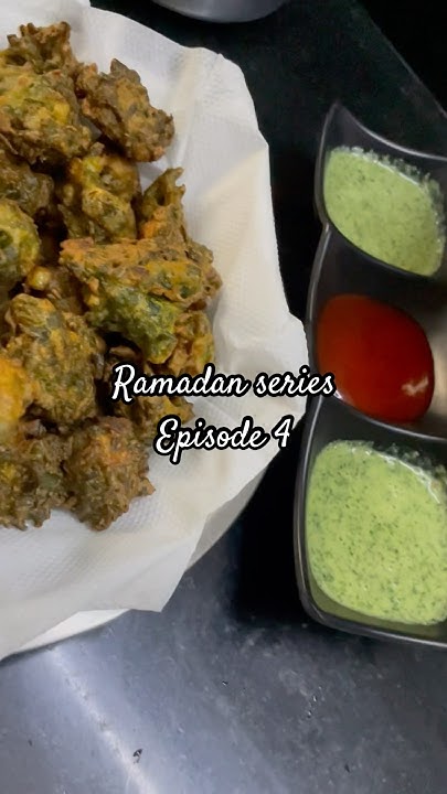 Easy and quick Spring onion pakode iftar recipe #foryou #food #iftar #ramadan #easyrecipe - YouTube