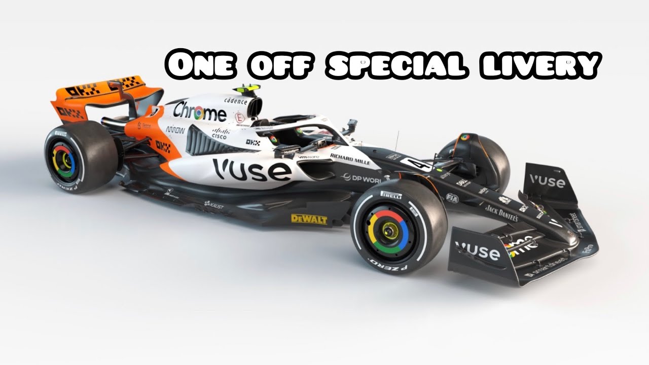McLaren to run one off special triple crown livery at this years Monaco ...