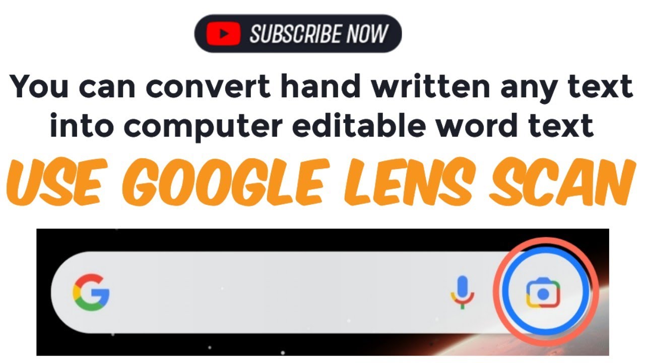 Convert Hand Written text to computer editable text /MS WORD#Google ...