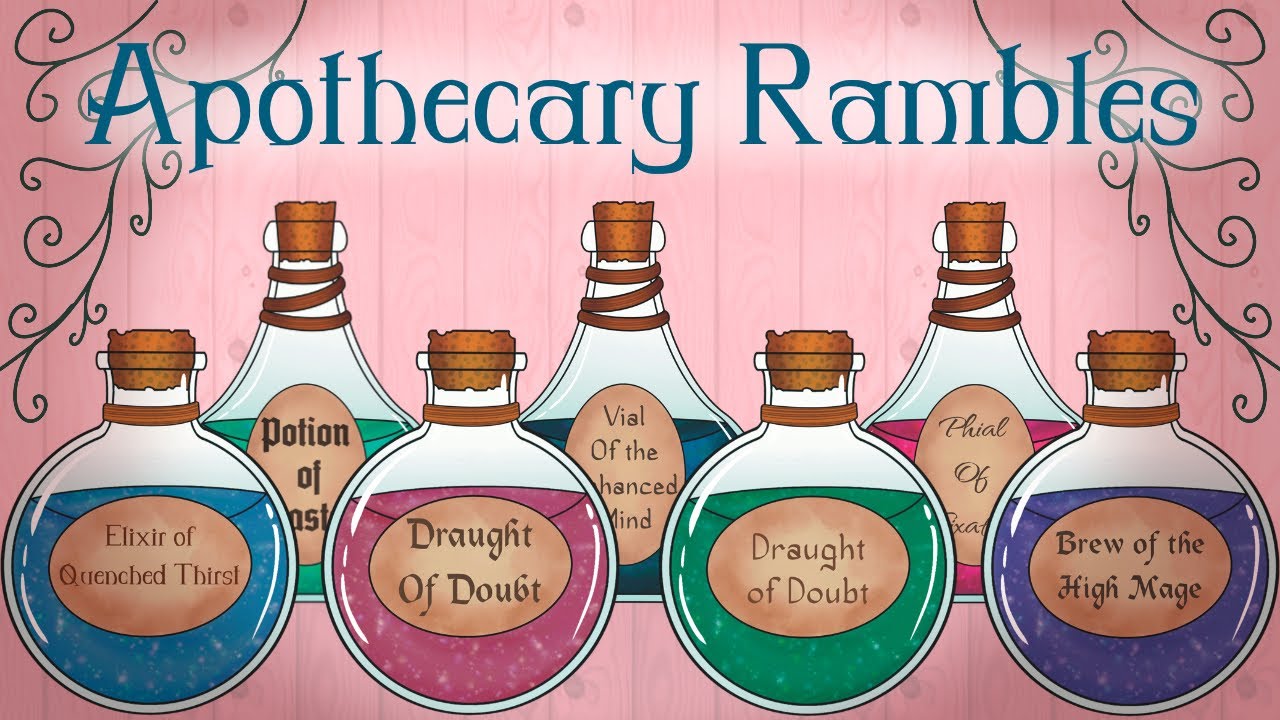 Naming Potions: Procreate & Rambling - YouTube