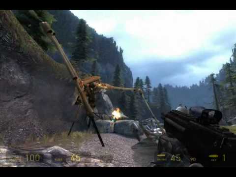 HL2 EP2: Dog vs Strider - YouTube
