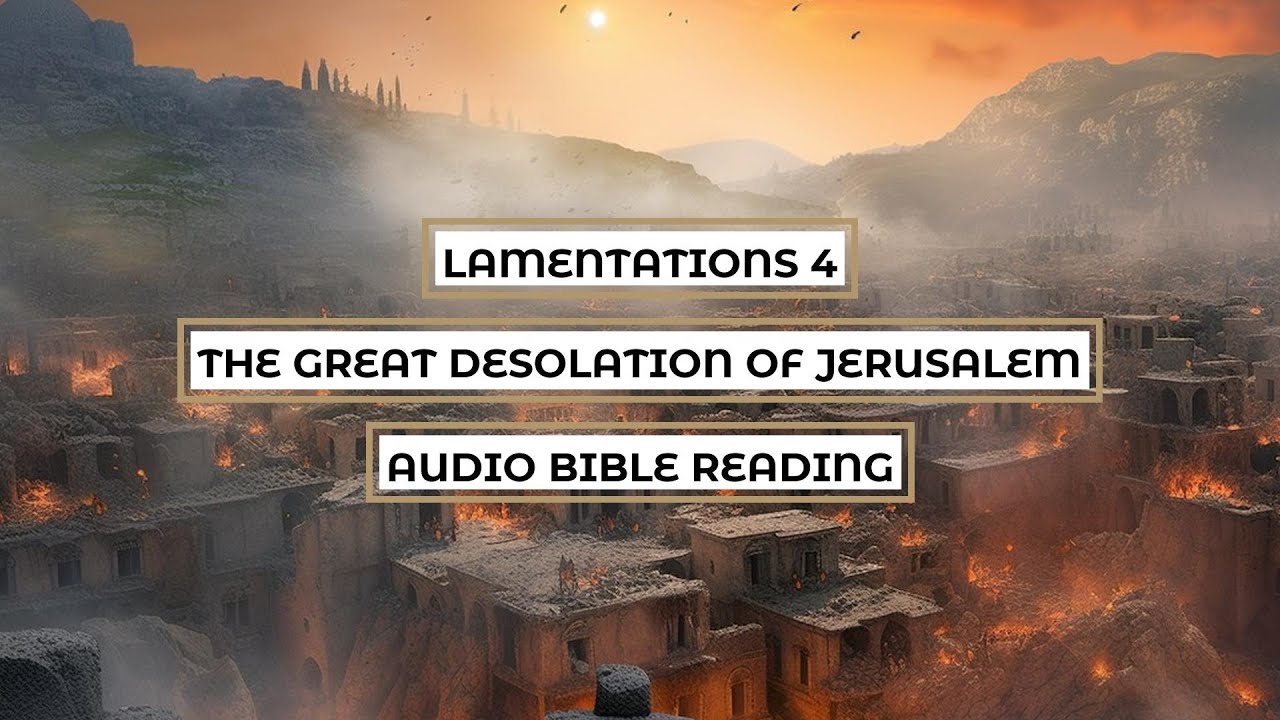 Lamentations 4: The Great Desolation of Jerusalem - Clear & Engaging ...