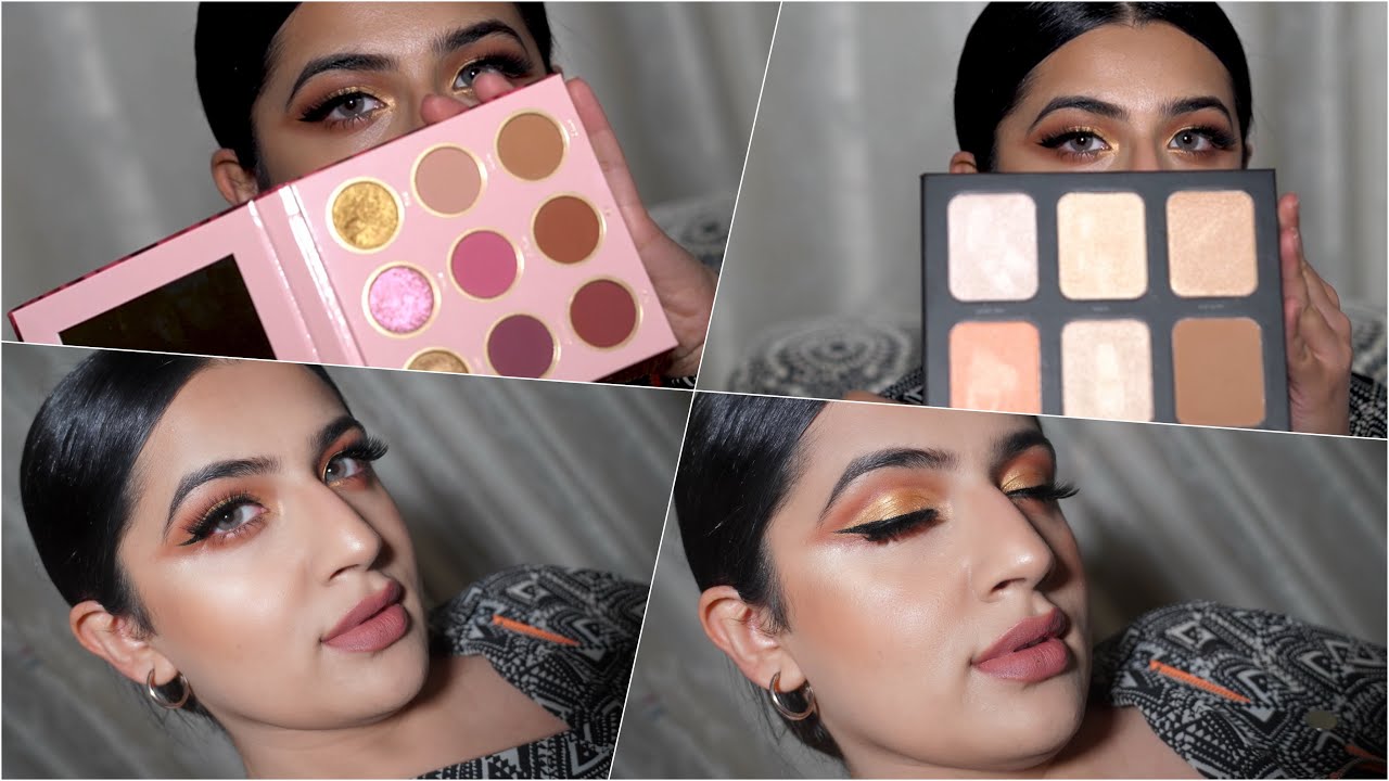 Trying SHEIN makeup ( SHEGLAM COLLECTION) - YouTube