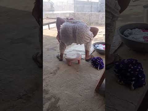 Indian Salwar Kameez Women Clothes Cleaning Video Vlog