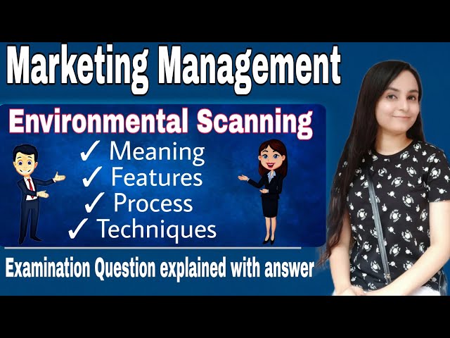 Environmental Scan Marketing Environmental Scanning Marketing