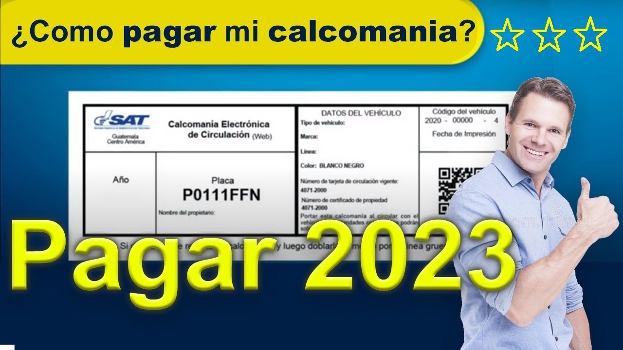 Calcomanía en Línea 2023 - SAT Guatemala (v2) - YouTube