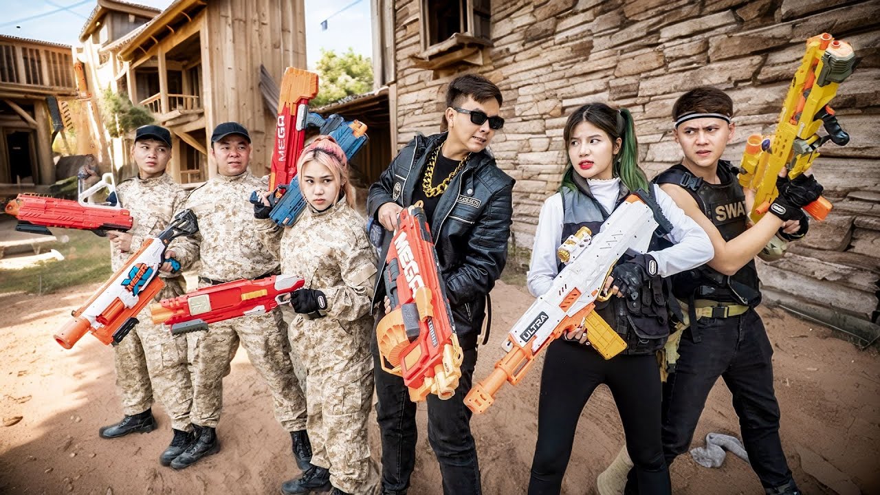 LTT Game Nerf Guns : SEAL X vs The Ultimate Boss - Epic Nerf Guns ...