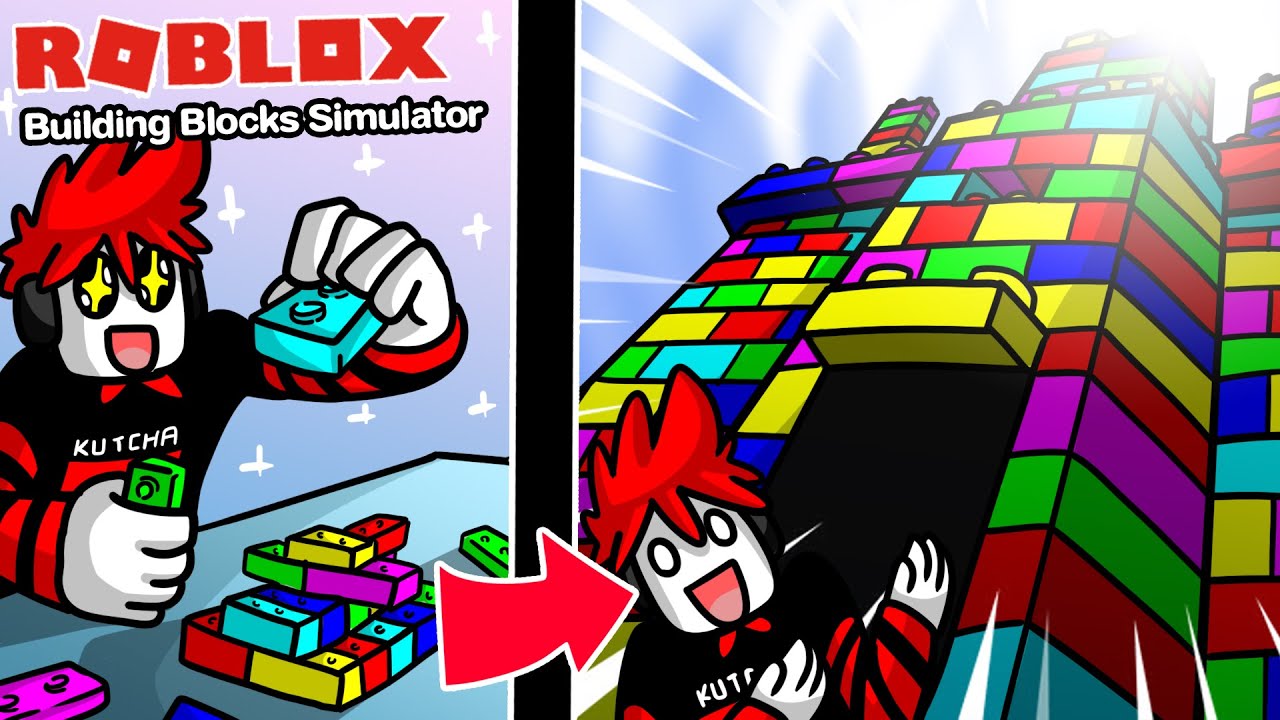 Roblox : Building Blocks Simulator 🧱 จำลองการสร้างทุกอย่าง ด้วยตัวต่อเล ...